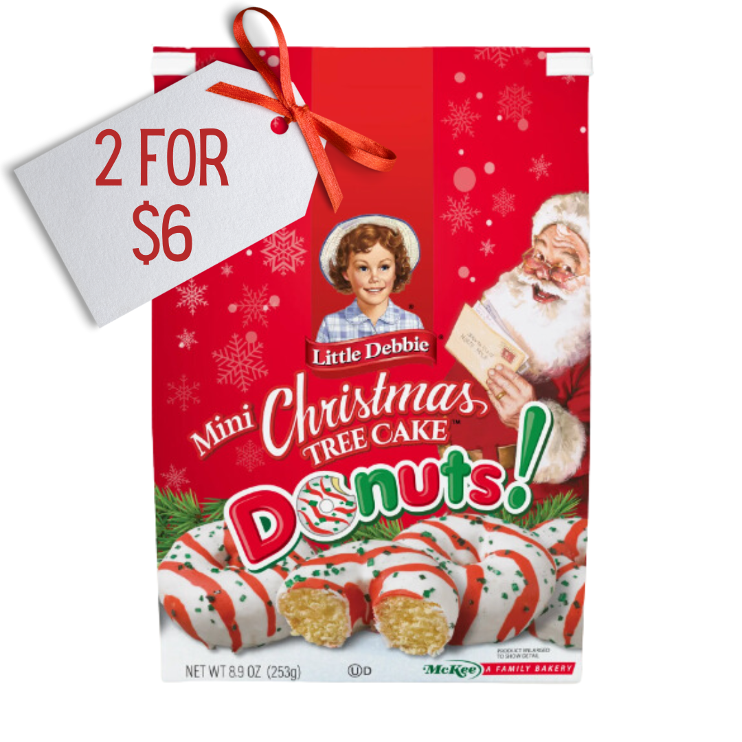 Little Debbie Christmas Tree Cake Donuts